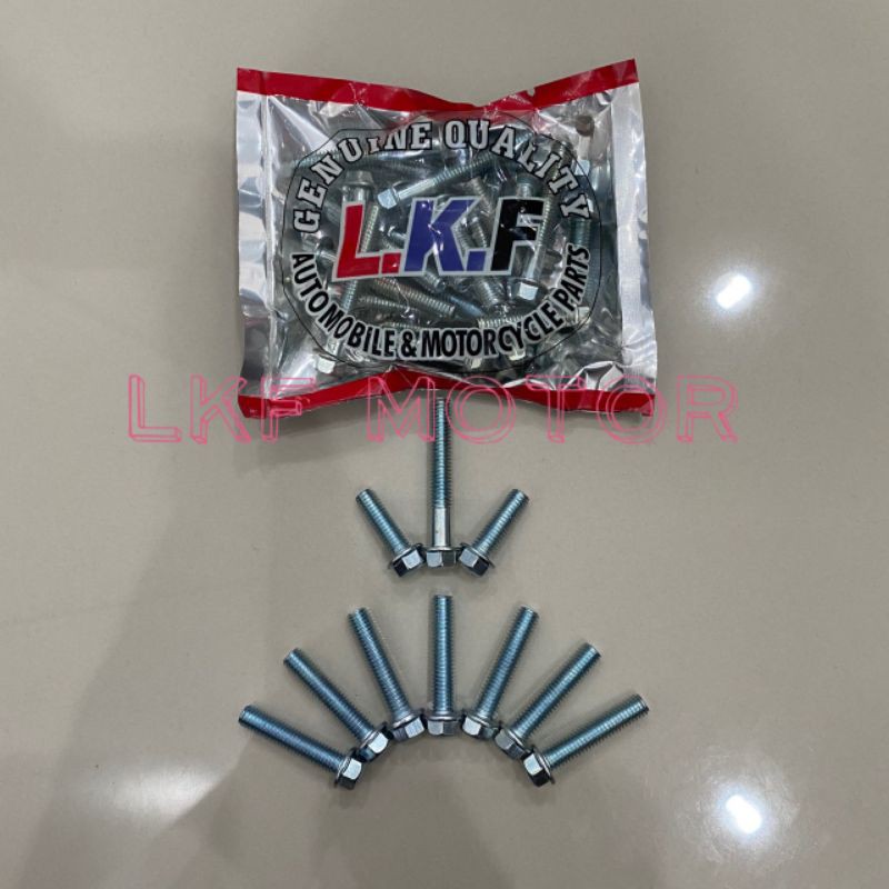 Y110 SS2/SS1 ENGINE SCREW SET YAMAHA BUY 5SET FOC 1SET/ 10 SET FOC 3 ...