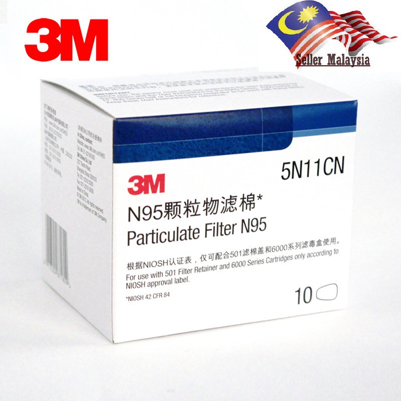 3M 5N11 CN Particulate Filter For 3M 6200 /620P/7502 | Shopee Malaysia