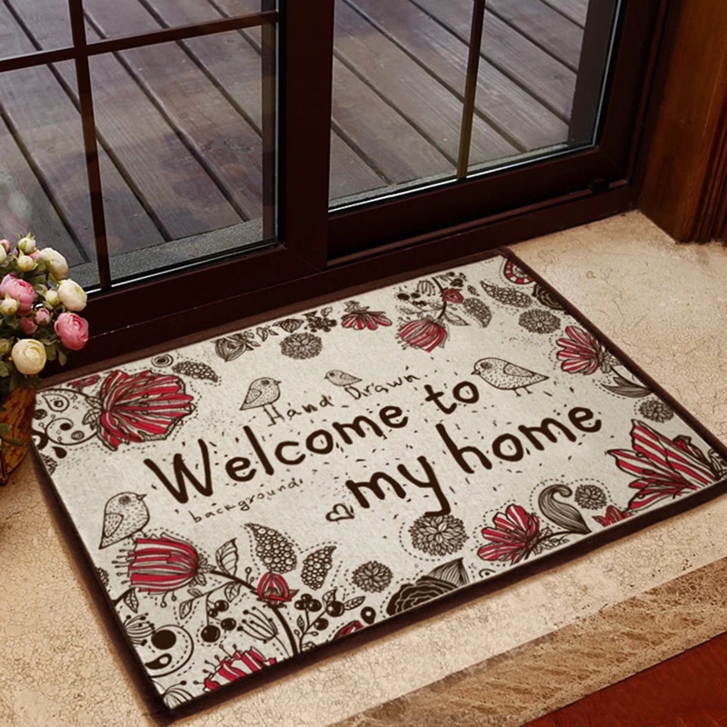 40*60cm Door Mats For Entrance Doormat Anti-slip Living Room Hallway ...