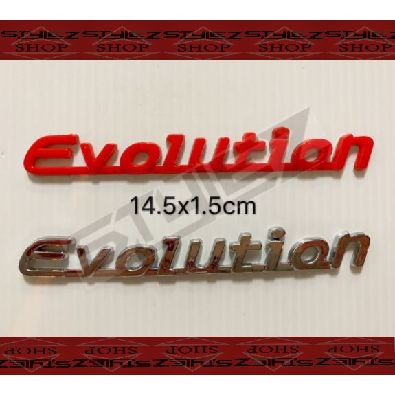 EVOLUTION EMBLEM LOGO | Shopee Malaysia