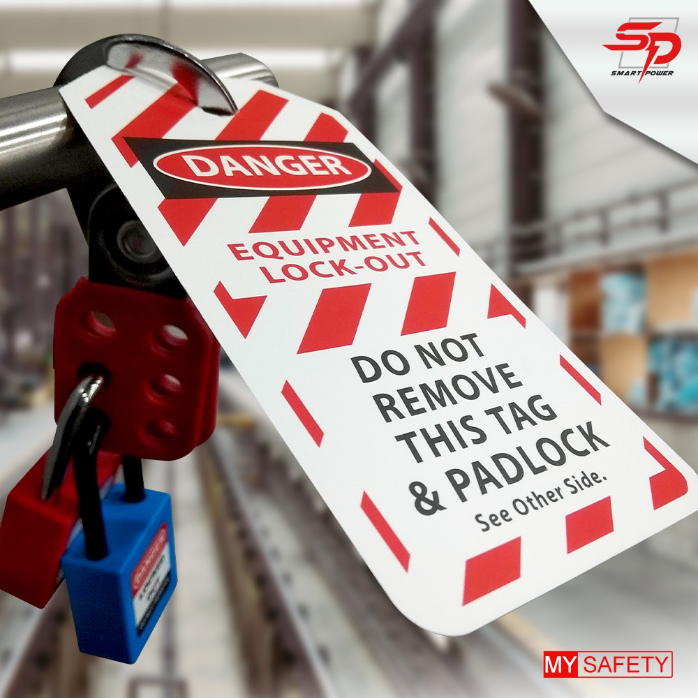 10PCS LOTO SAFETY LOCKOUT TAGS | Shopee Malaysia