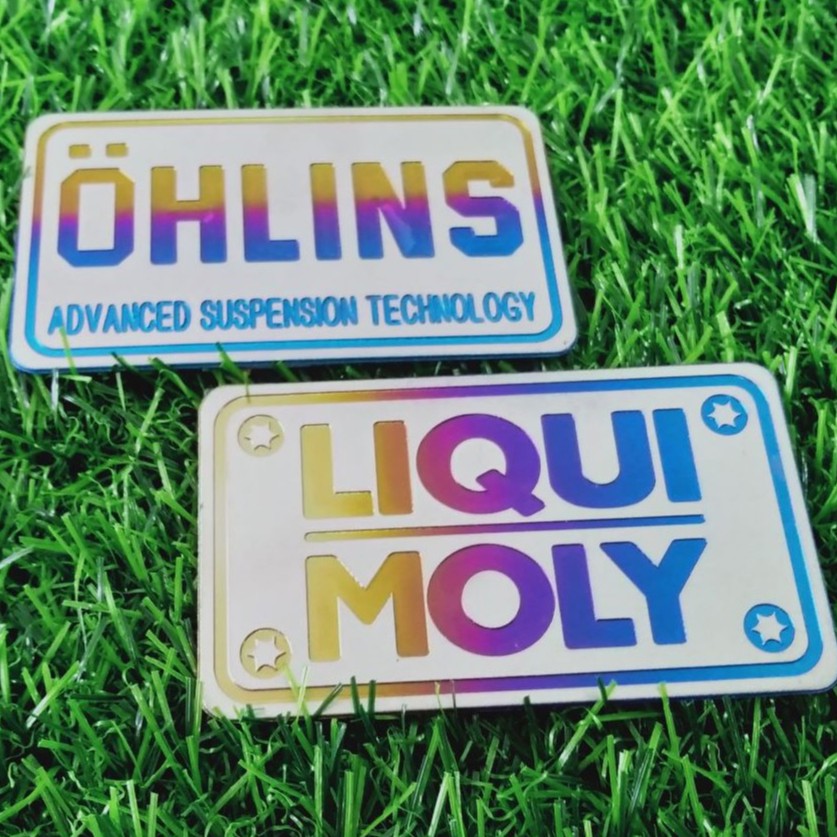 TITANIUM EMBLEM LOGO NVX155, VARIO 150 | Shopee Malaysia