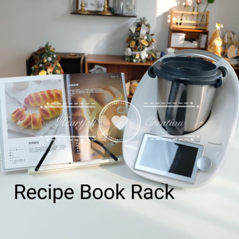 (CLEARENCE)Thermomix's recipe book rack/book stand 美善品书架 TM5/TM6 ...