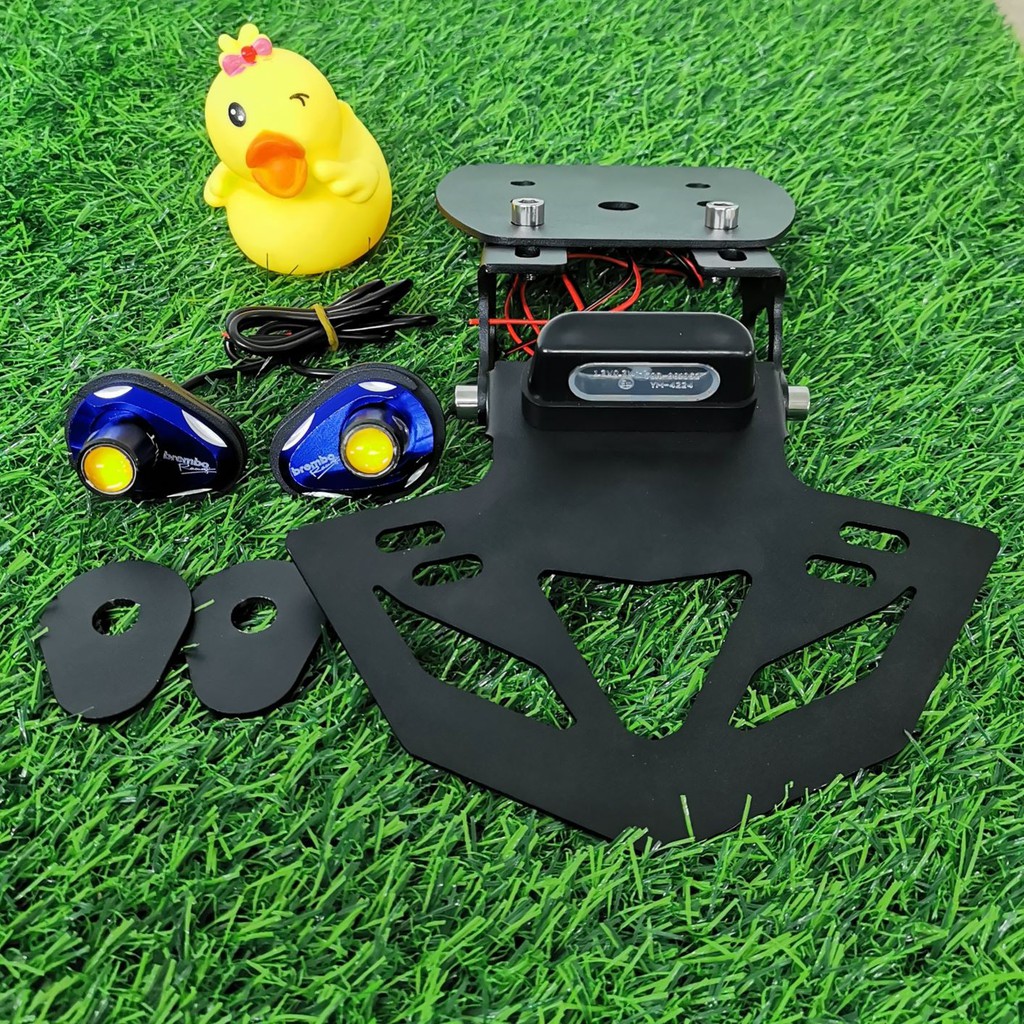 R15 R15M REAR NO PLATE BRACKET HOLDER ADJUSTABLE LICENSE PLATE HOLDER ...