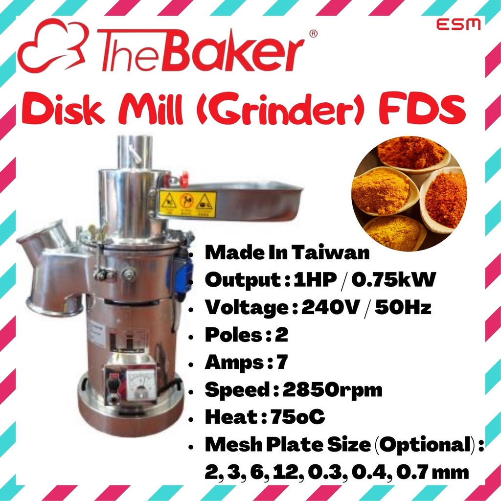TAIWAN GRINDER FDS (1HP/1PH) | Shopee Malaysia