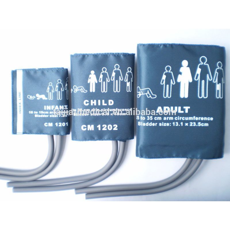 [READY STOCK] [BUY 3 FREE 1 CHILD CUFF] Reuseable Bp Cuff Double Tubing ...