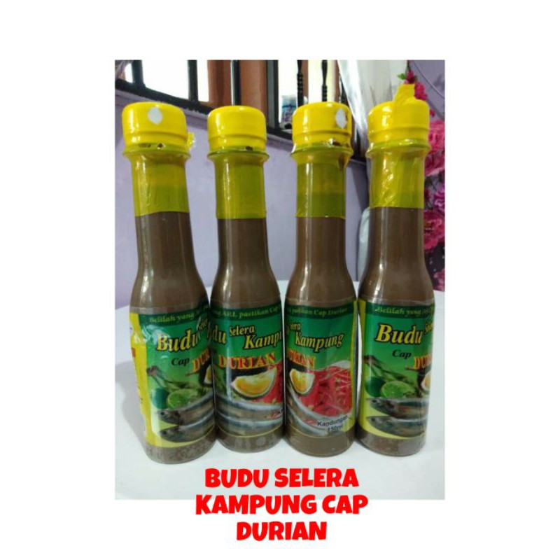 ready stock BUDU SELERA KAMPUNG CAP DURIAN *botol plastik* | Shopee ...