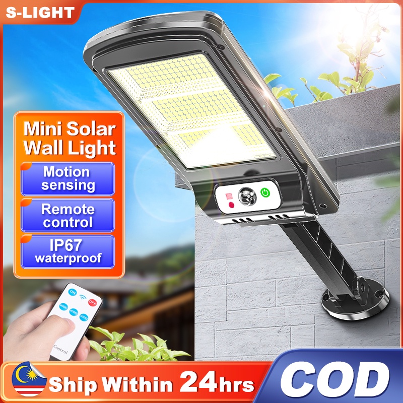 LED Solar Light 8000W Lampu Solar Taman Street Solar Light Outdoor Lighting Motion Sensor Light ...