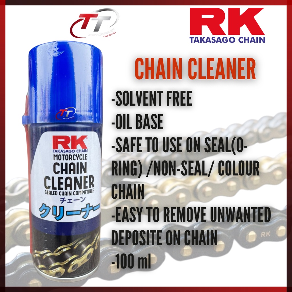 100% ORIGINAL RK TAKASAGO CHAINLUBE CHAIN LUBE CLEANER SPRAY MINYAK ...