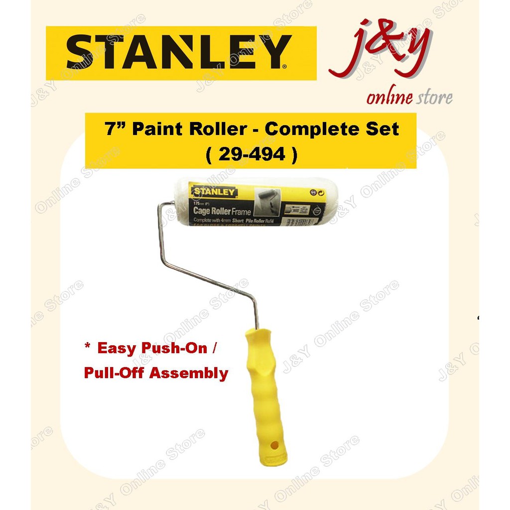 STANLEY Original 7" Paint Roller Complete Set ( 29-494 ) | Shopee Malaysia