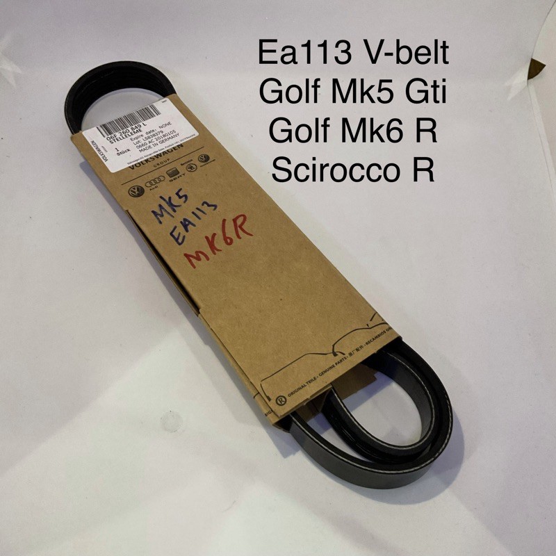 06F260849L Original V-belt for Golf Mk5 Gti Golf Mk6R Scirocco R Ea113 ...