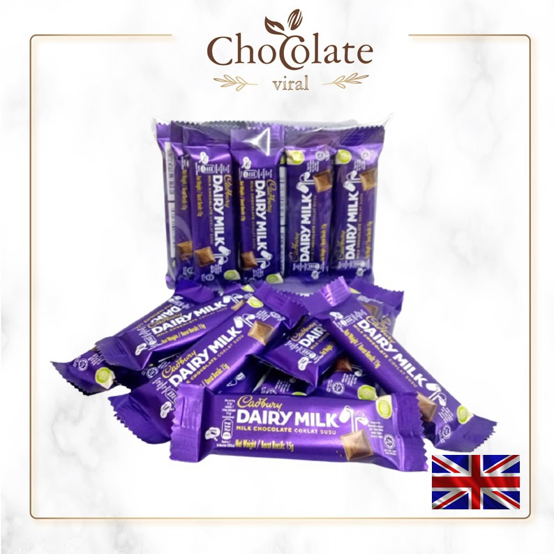 CADBURY DAIRY MILK (SELF PACK) 180G [12PCSX15G] (CHOCOLATE VIRAL ...