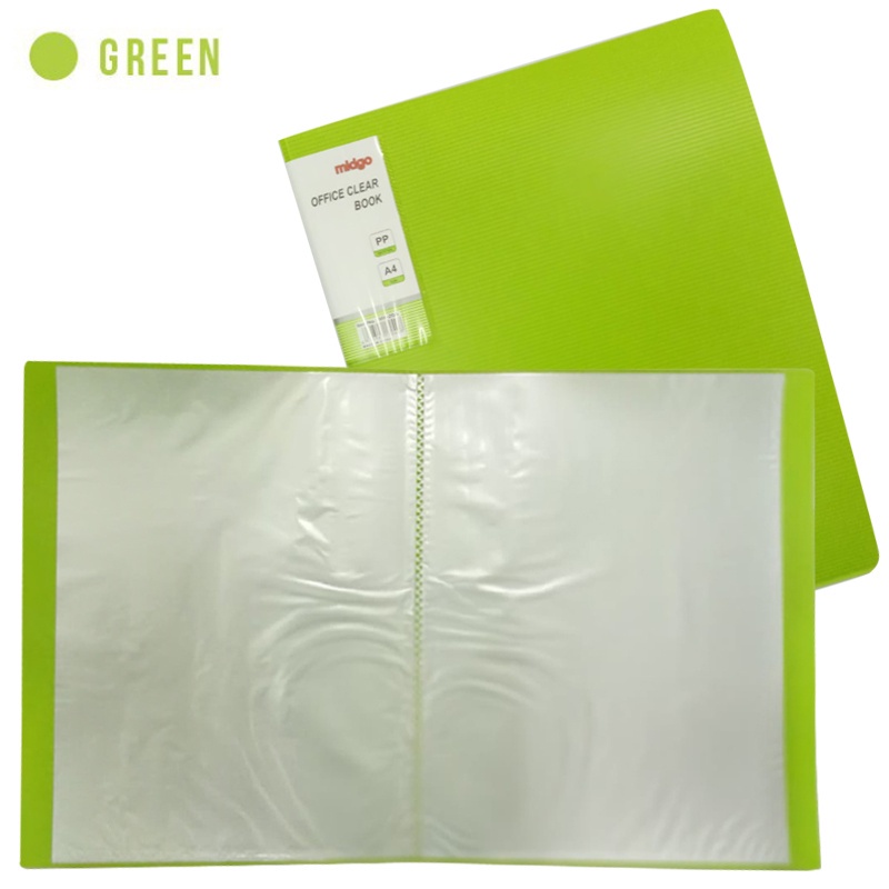 VC Art Midgo A4 Clear Holder Management File (Thick Cover 3c inner ...