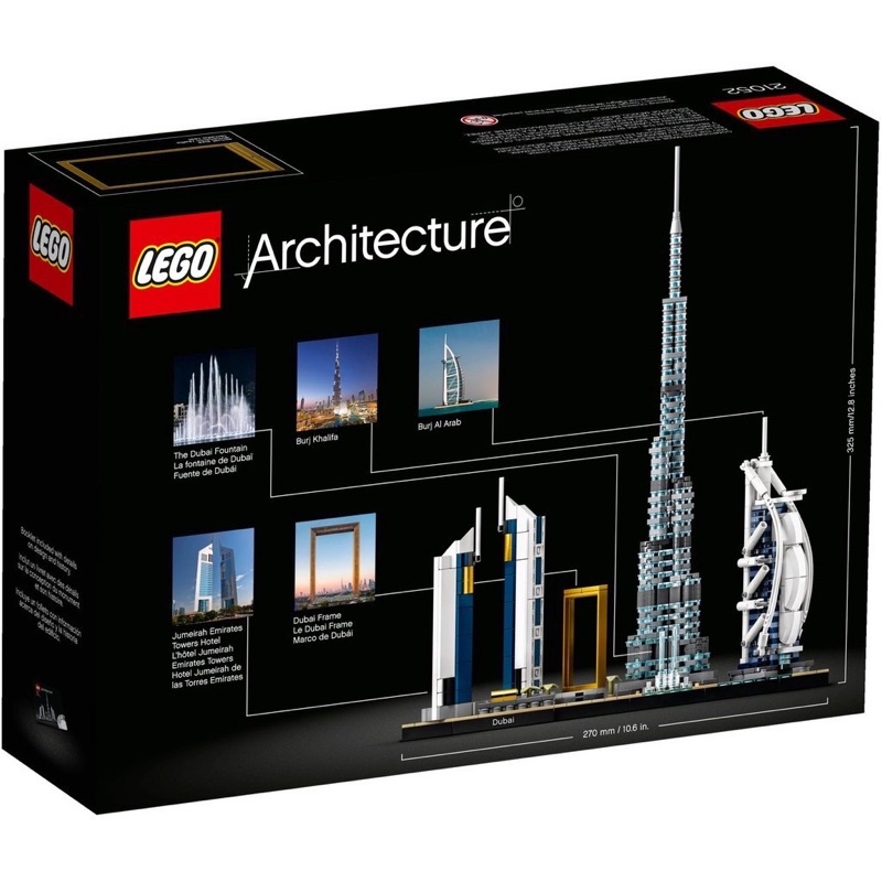 Lego Dubai LEGO Architecture Skyline Collection 21052 | Shopee Malaysia
