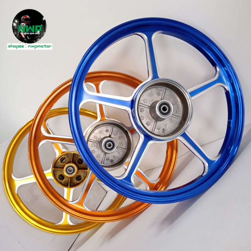 SPORT RIM LC135 ENKEI FG505 PNP《YAMAHA LC135 4S V1/ V2/ V3/ V4/ V5/ V6/ V7 & SRL 115》 CNC 【ENKEI ...