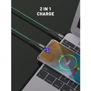 LDNIO LC101 1M / LC102 2M 60W Type-C to Type-C PD Cable Fast Charging Data Cable | Shopee Malaysia