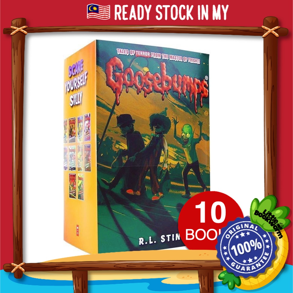 [100% original] Goosebumps Collection (Orange set) (10 books) | Shopee ...