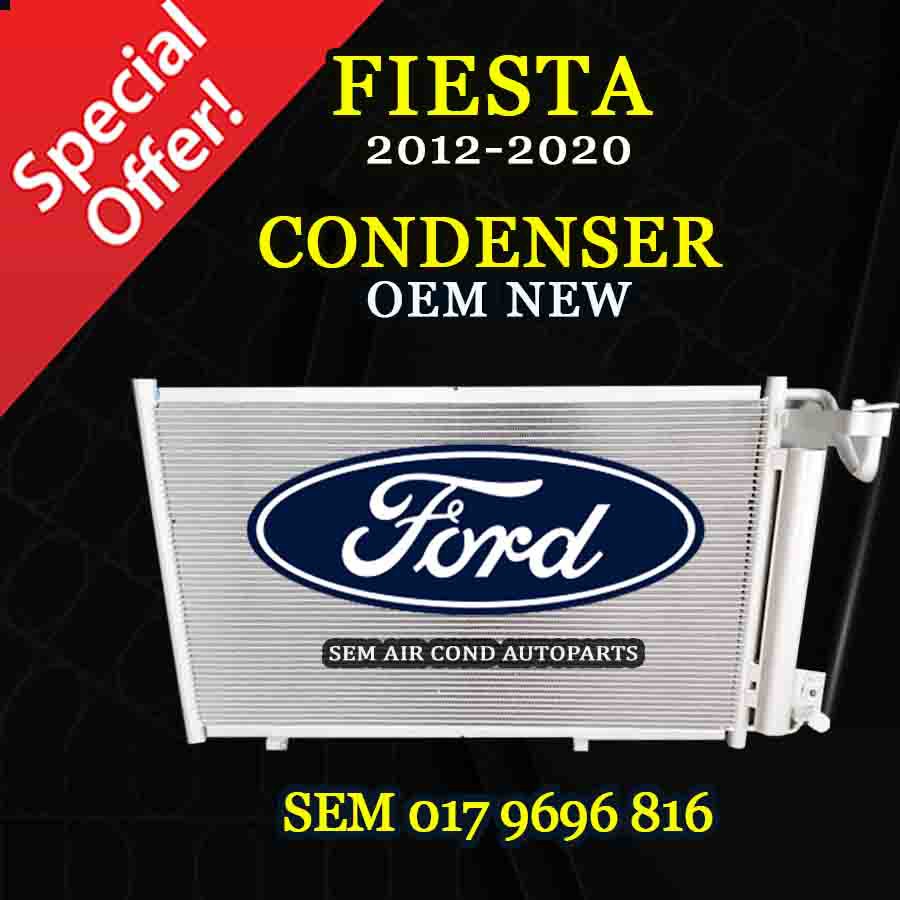 FORD FIESTA 2012-2020 YEAR OEM TAIWAN NEW CONDENSER/ KONDENSER (CAR ...