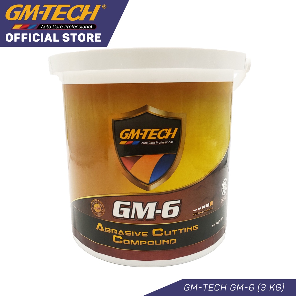 GM-TECH Abrasive Cutting Compound GM-6 - 3KG | Shopee Malaysia