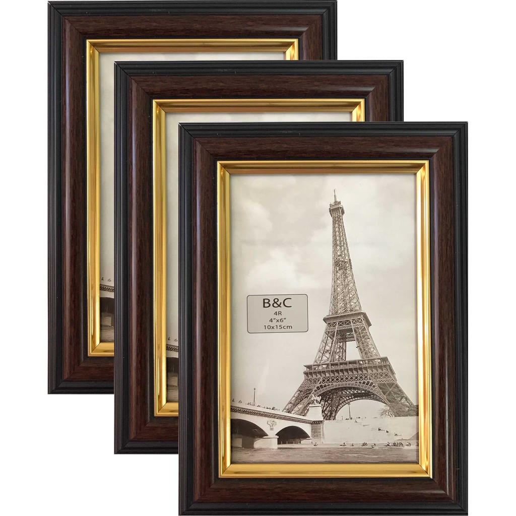 Photo Frame Size 4R - (3pcs) | Shopee Malaysia