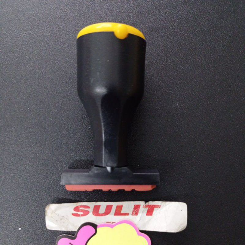 COP GETAH (SULIT)/RUBBER STAMP | Shopee Malaysia