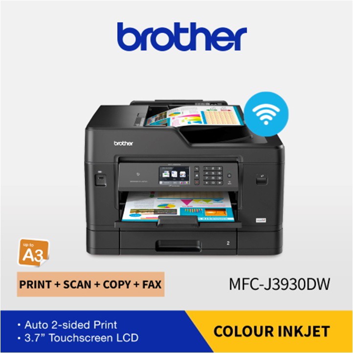 Brother MFC-J3930DW Multi-function Business Inkjet Colour Printer ( J3930DW , J3930 ) | Shopee ...