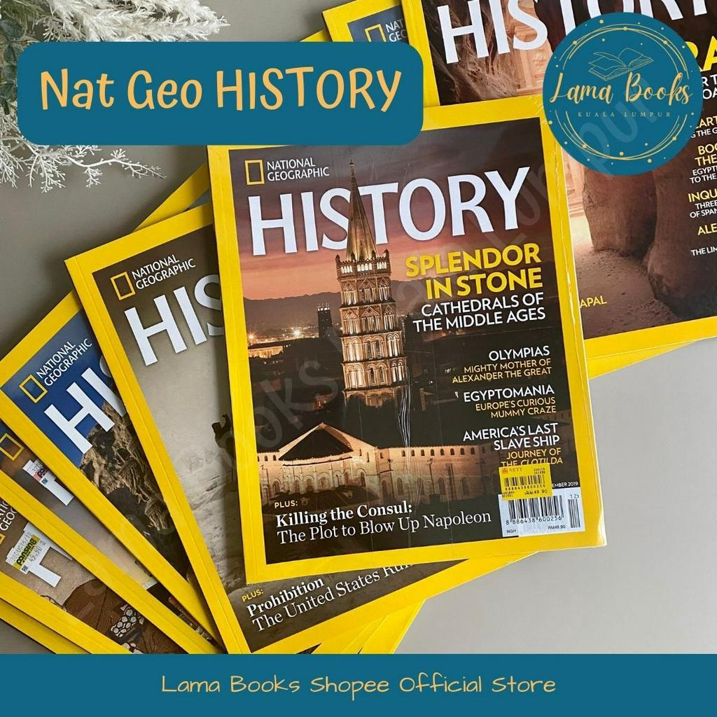 Lama Books: Magazines| National Geographic History Nat Geo selected ...
