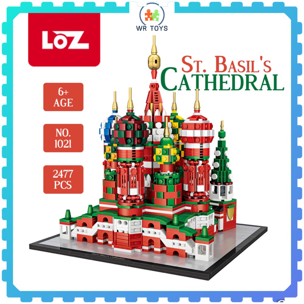Building Blocks LOZ Ideas 1021 Mini Blocks Creative St. Basil's ...