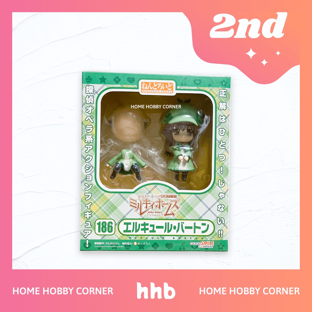 Hercule Barton Nendoroid 186 Character Model Genuine Good Smile Japan ...