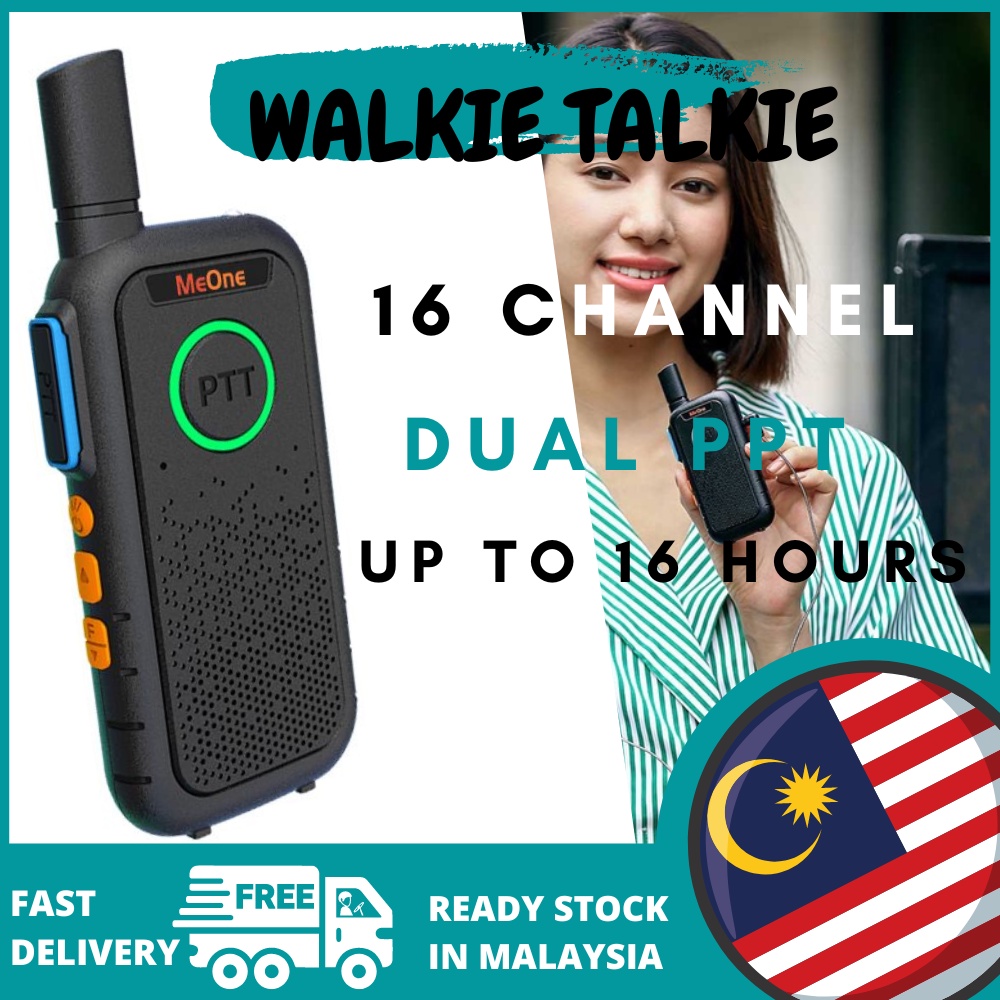 🔥Ready Stock🔥PROOCAM Rechargeable MEONE USB 16 Channel Mini 2 Way ...