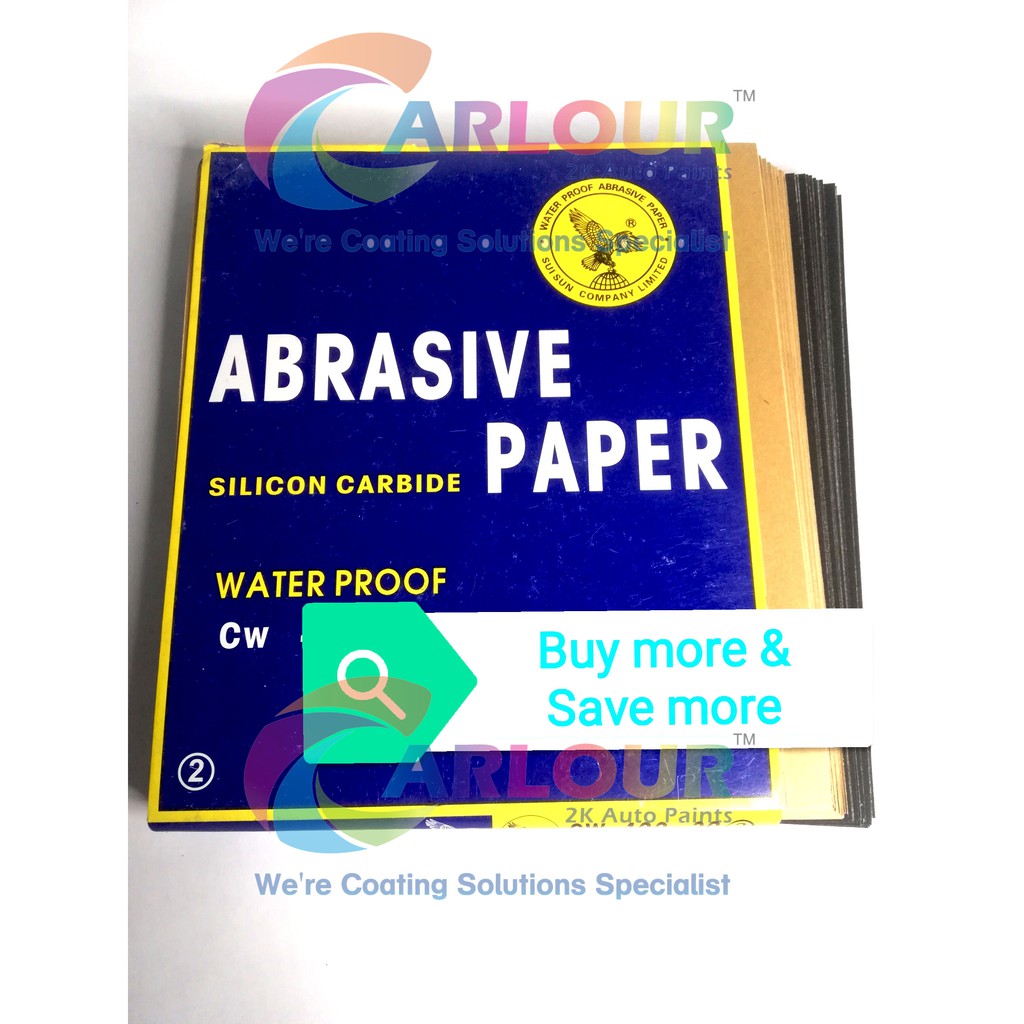 WaterProof Silicon Carbide Dry Wet Abrasive Paper Sand Paper Electro ...