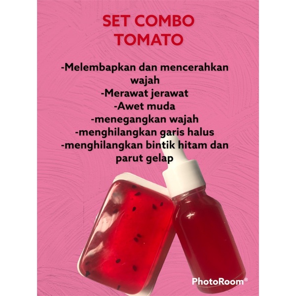 SET COMBO SABUN TOMATO VIRAL DAN SERUM TOMATO VIRAL | Shopee Malaysia