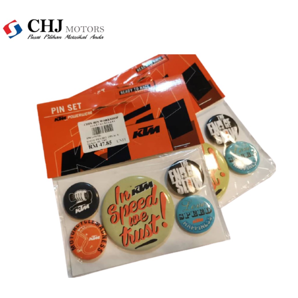 KTM Series Logo Pin Set (5 Pcs) | Shopee Malaysia