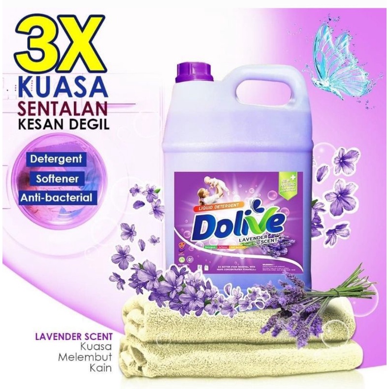 Sabun Jimat Dolive, 3in1Detergent,Softner,Antibacterial | Shopee Malaysia