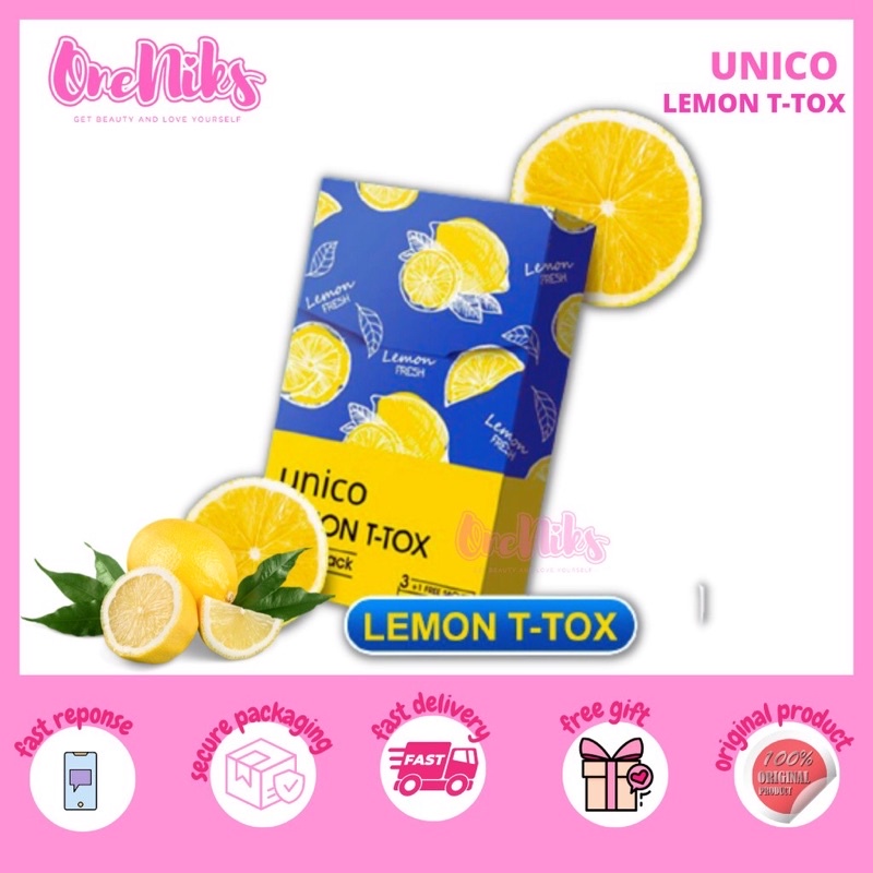 UNICO Lemon T-Tox Original HQ | Viral Detox | Detox/KURUS LAWAS ...