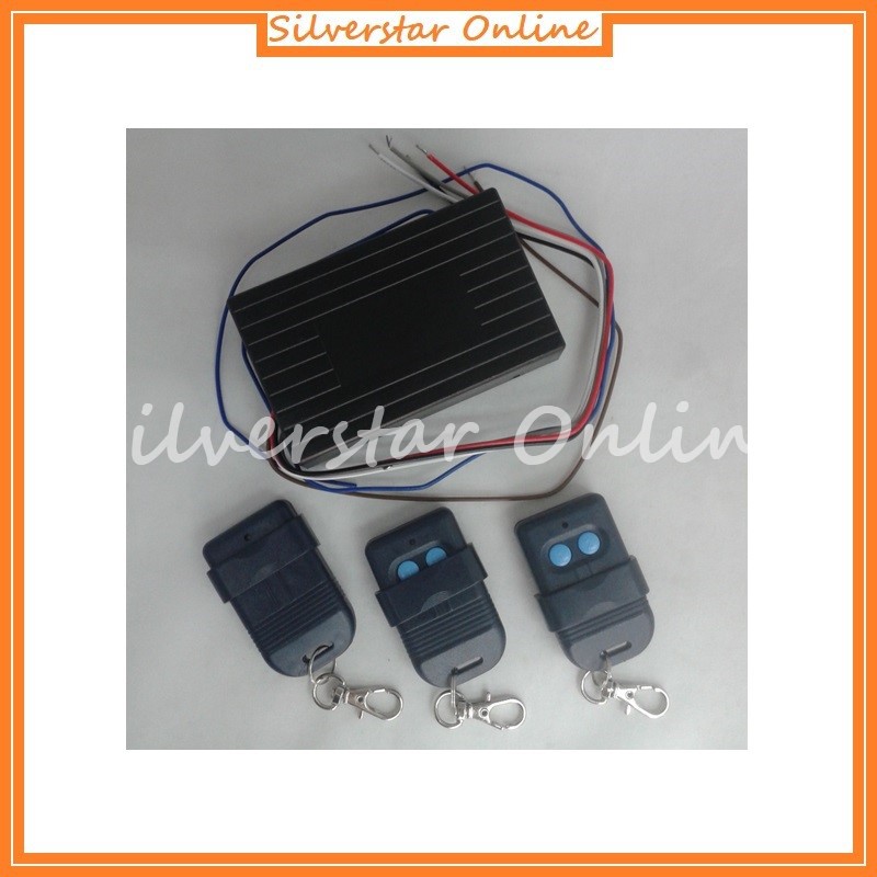 Autogate Remote Control Set With 3 Transmitters & 1 Receiver 330mhz ...