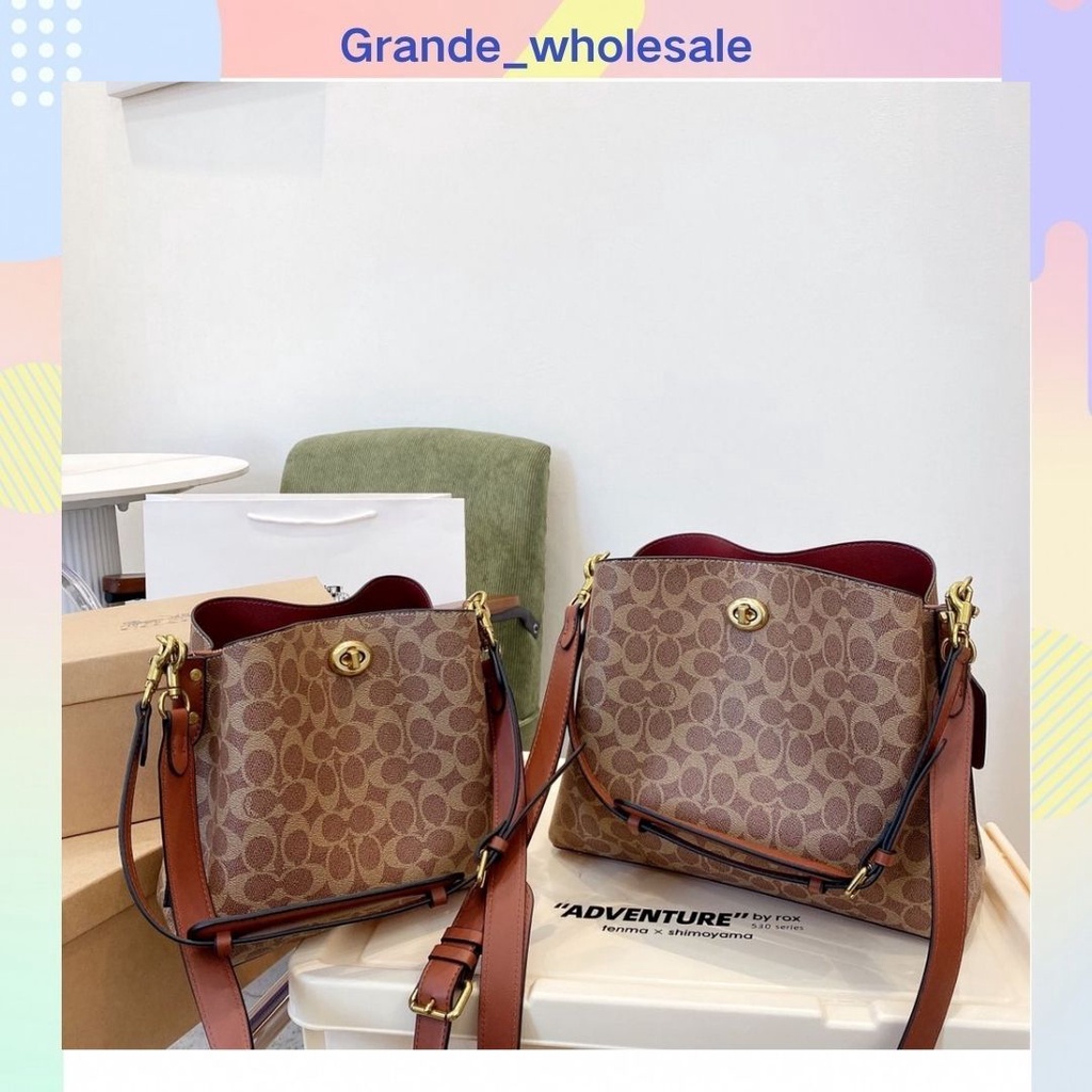 Coach Bucket Willow Bucket Bag Sling Bag Shoulder Bag Crossbody Bag ...