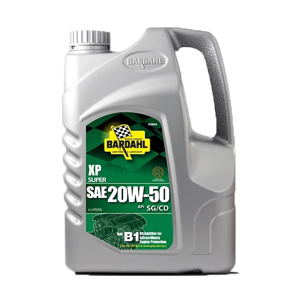 SBC AUTO - BARDAHL SUPER XP SAE 20W-50 SG/CD - 4LITER | Shopee Malaysia