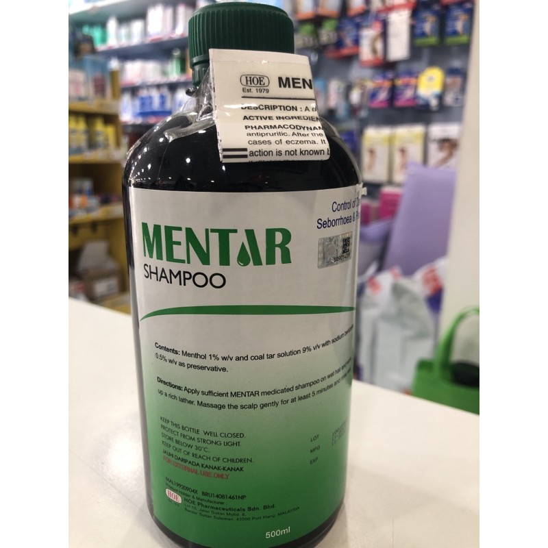 Mentar shampoo 500ml | Shopee Malaysia