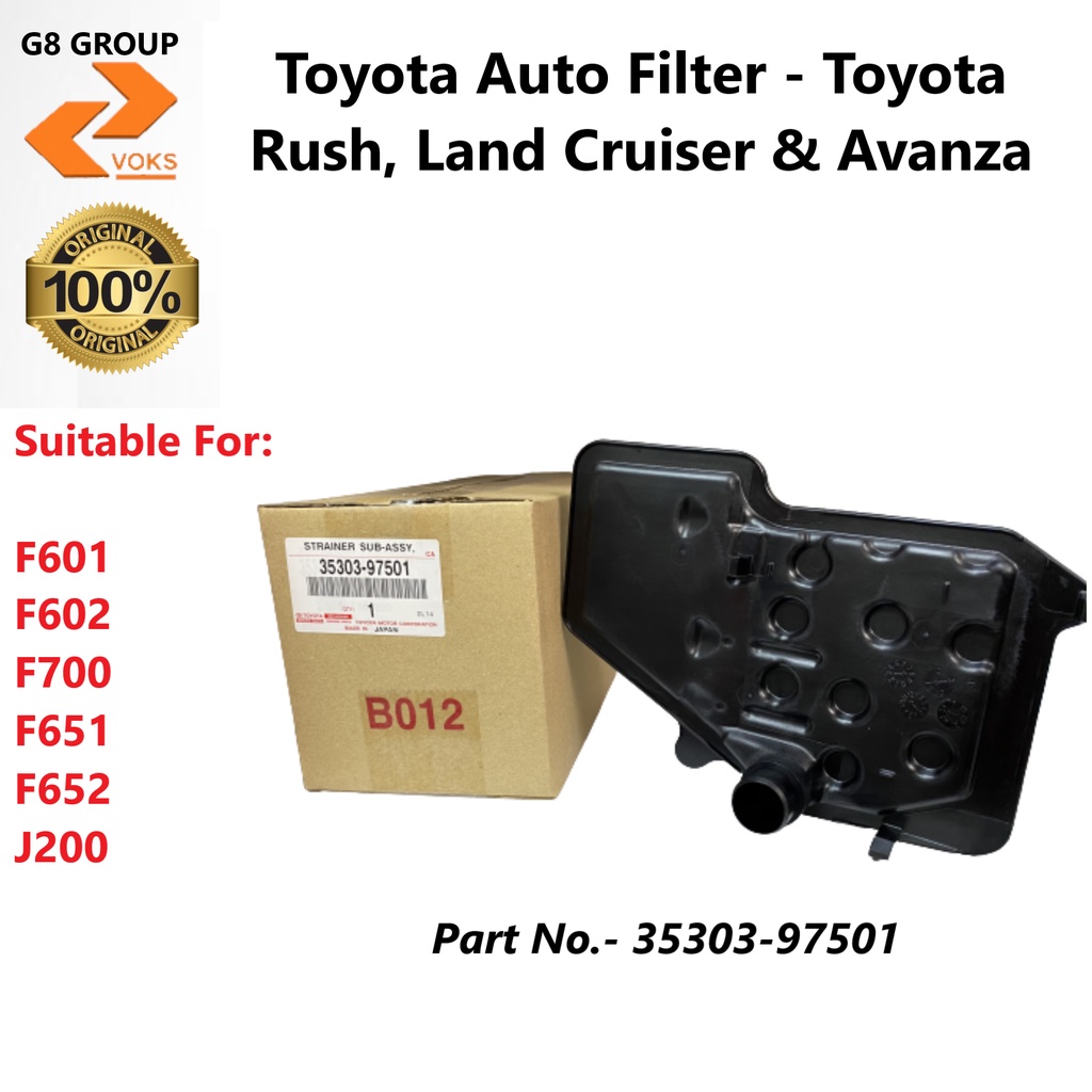 Toyota Auto Filter - Toyota Rush, Land Cruiser & Avanza ( 35303-97501 ...
