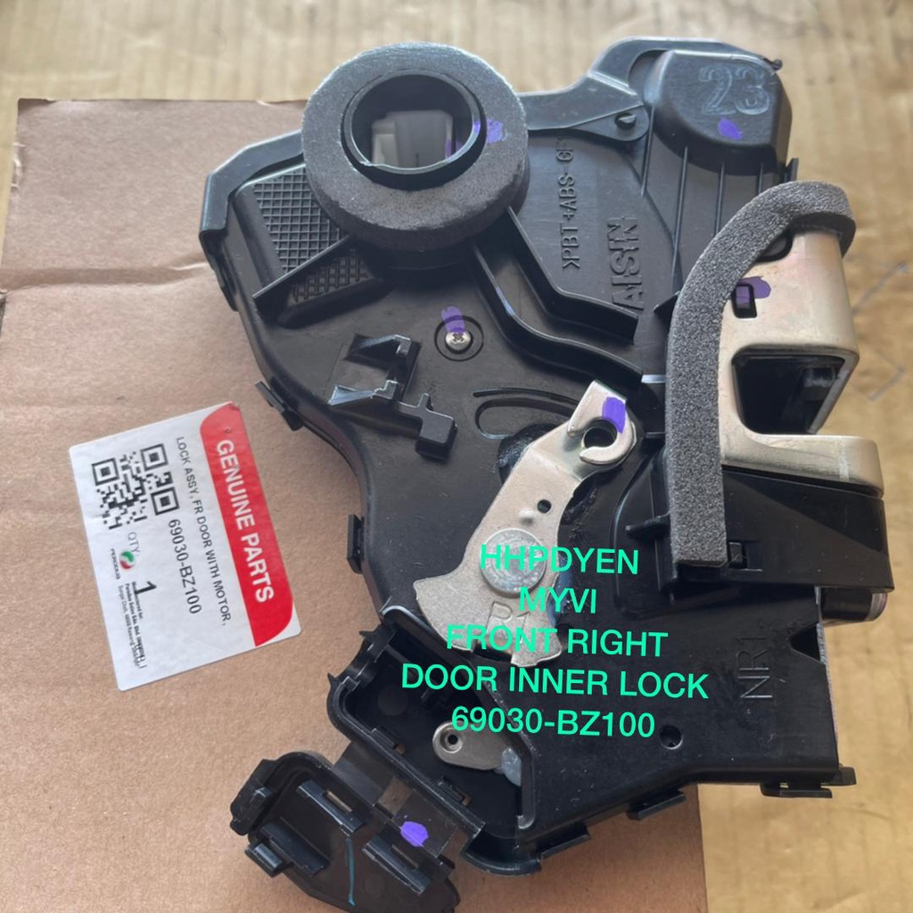PERODUA MYVI FRONT RIGHT (RH) DOOR INNER LOCK (69030-BZ100) [1PCS ...