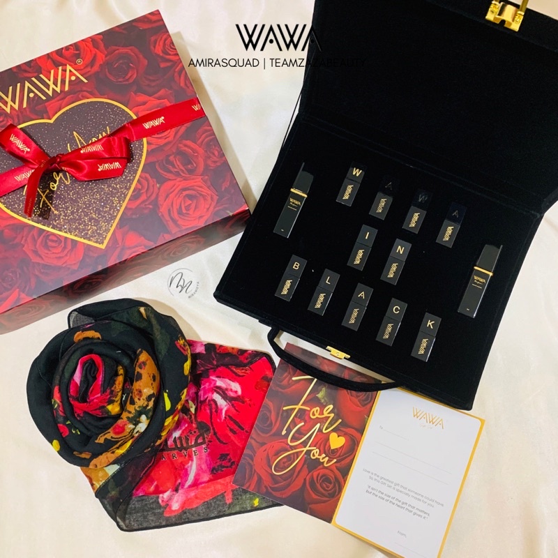 ORIGINAL HQ FREE WAWA SCARVES Black gift edition Wawa in black Wawa ...