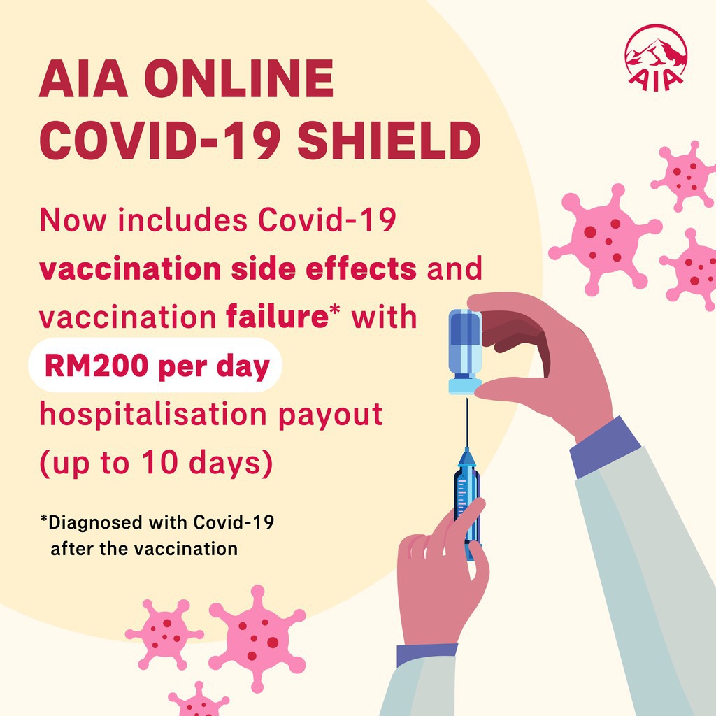 hot style AIA Online Covid-19 Shield Insurance Plan - 6 Months | Shopee Malaysia