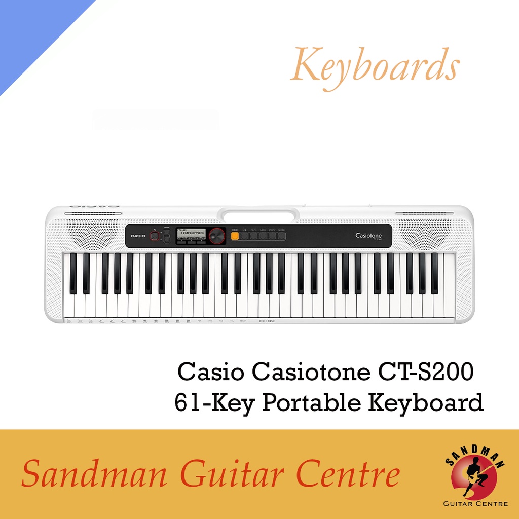 Casio Casiotone CT-S200 61-Key Portable Keyboard | Shopee Malaysia