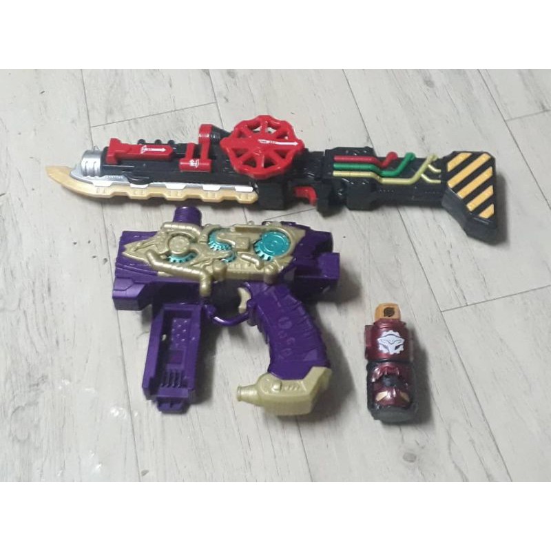 Dx nebula steam gun & dx steam blade Kamen rider build,rouge bi-kaiser ...