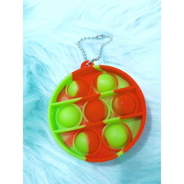 Pop It Keychain Spin Keychain (Hobby collection Souvenirs keychains ...