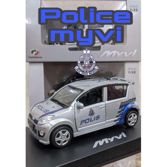 NEW STOCK🔥🔥PDRM perodua myvi diecast car (myvi se edition) | Shopee ...