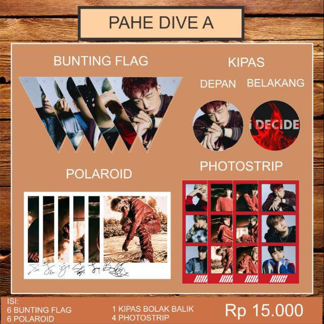 Dive Album Ikon Package | Shopee Malaysia