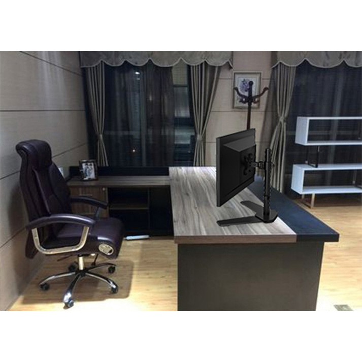 14-27" inches Single Arms Desk Table Stand Computer Monitor LCD TV ...