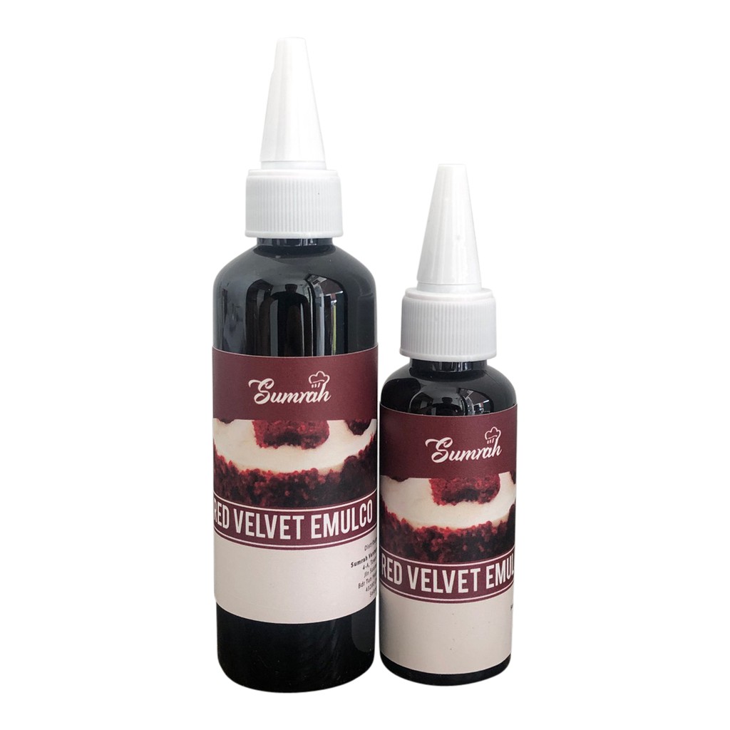 Red Velvet Emulco / Red Velvet Colouring & Flavouring Paste | Shopee ...